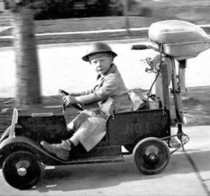 At least the kid is wearing a helmet - Bits & Pieces